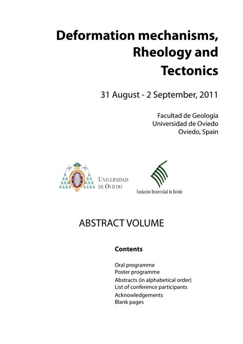 Pdf Finite Strain Analysis In Quartzites Methods And Markers
