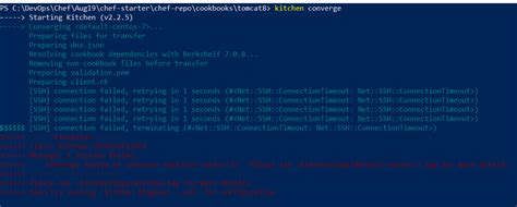 Hi I Am Having Issue While Doing Kitchen Converge · Issue 576 · Qt