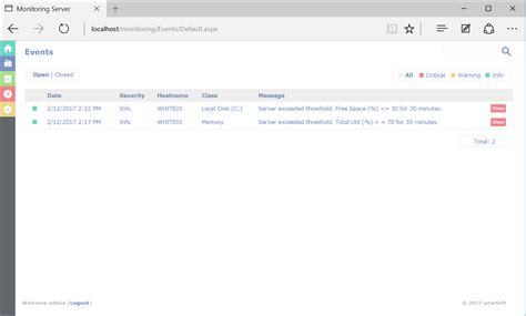 GitHub Philipcwhite MonitoringServer Windows Monitoring Server