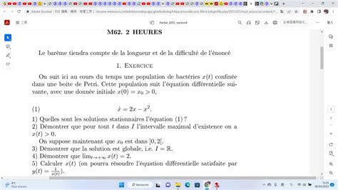 Equation Differentielle