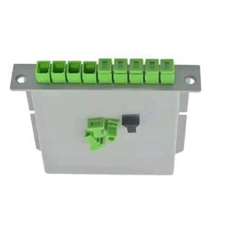 Sc Upc Apc Fiber Optic 1x8 Plc Splitter 8way Card Type Ftth Plc
