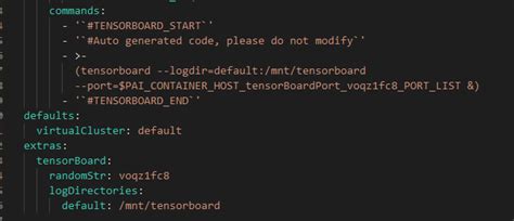 Tensorboard Could Not Add Precommand After Toggle It · Issue 3796