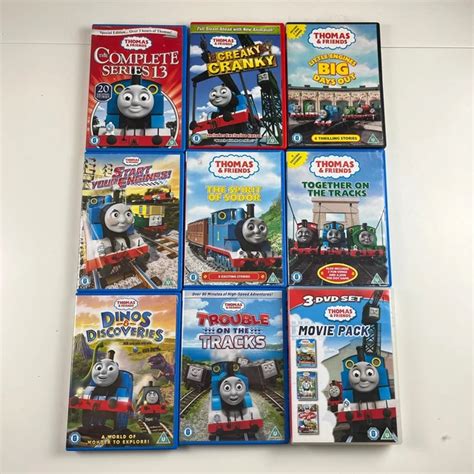 Thomas The Tank Engine Dvd Movie And Series Bundle 11 Disc Set Cranky