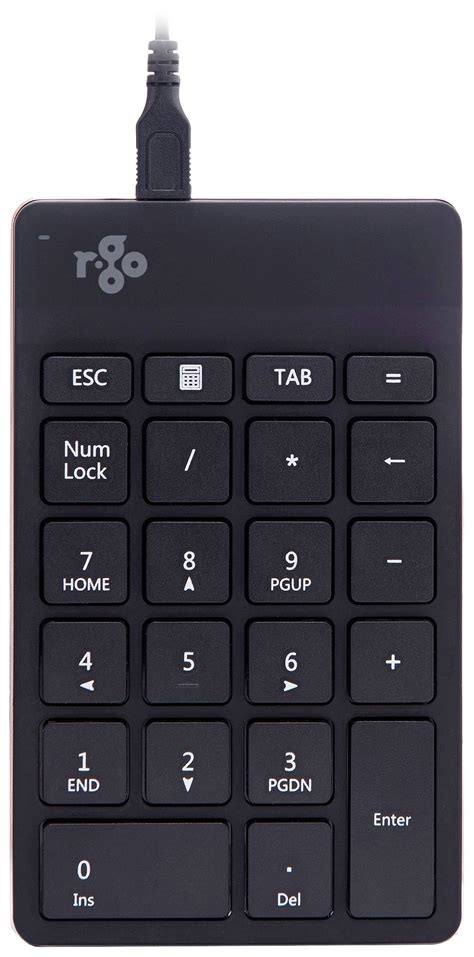 R-GO Tools Numpad Break Corded Numeric keypad Black | Conrad.com