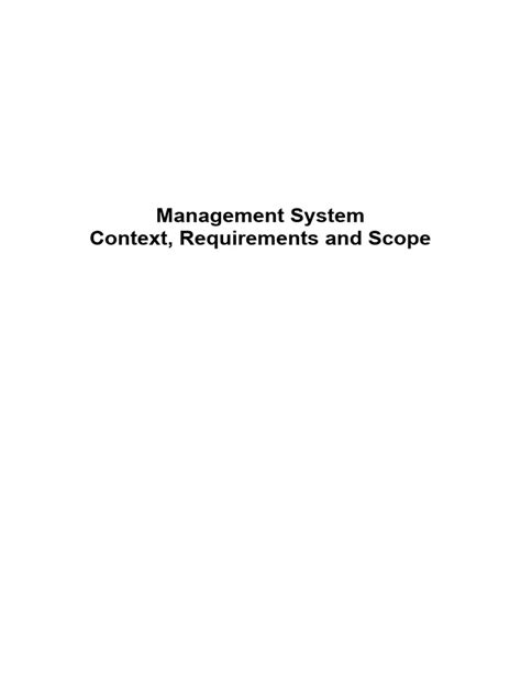 Generic Ms Doc 04 1 Ms Context Requirements And Scope Eng V1 Pdf Risk Supply Chain