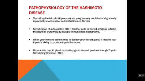 Hashimotos Pathophysiology And Clinical Diagnoses Presentation Video