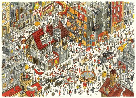 The Imaginary City Epuzzle Photo Puzzle