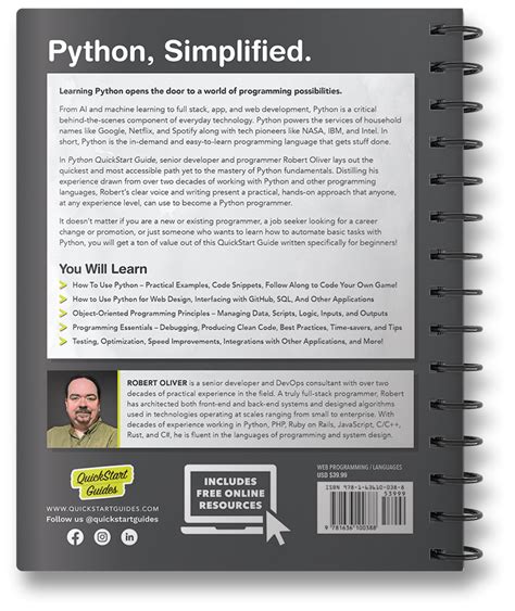 Python Quickstart Guide Quickstart Guides