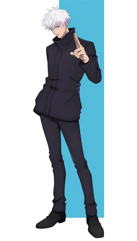 Gojo Satoru New Illustration ☆ Personagens De Anime Desenhos De