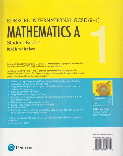 Edexcel International Gcse 9 1 Mathematics A Student B