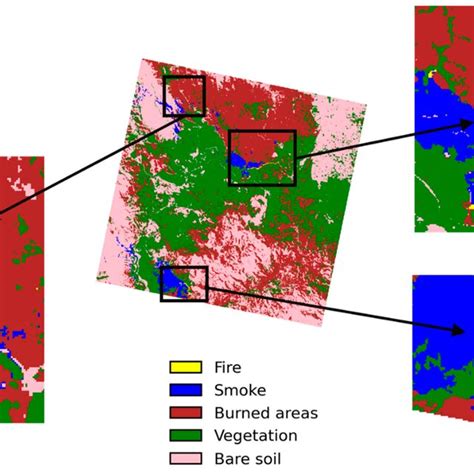 Wildfire Segmentation Map Of The Hyperspectral Imagery Over Australia 56 Download
