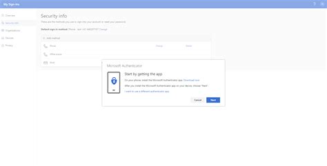 Microsoft Authenticator app - Setup as the Authentication Method - iOS ...