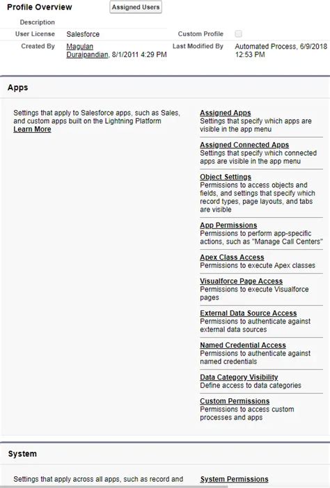 enhanced profile user interface salesforce infallibletechie
