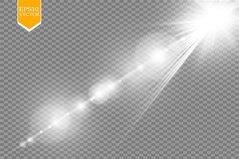 벡터 투명 한 햇빛 특수 렌즈 플레어 빛 효과입니다 태양 광선으로 플래시 스포트 라이트 개성 개념에 대한 스톡 벡터 아트 및 기타 이미지 개성 개념 광학 작용 날씨