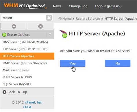 How Do I Restart My Server InMotion Hosting Support Center