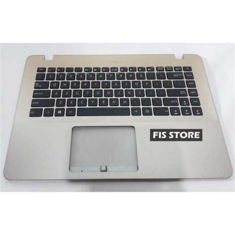 Jual Casing Palmrest Frame Keyboard Asus Vivobook X Gold Used Jakarta Timur Fis