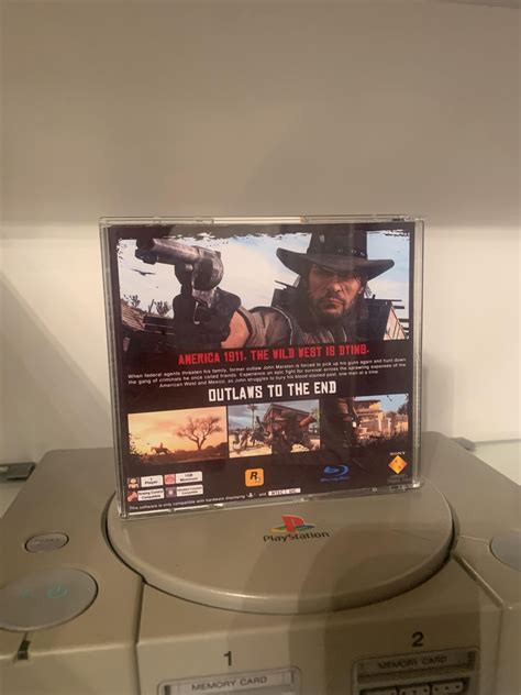 Got My Hands On The Rdr1 Ps1 Port R Reddeadredemption