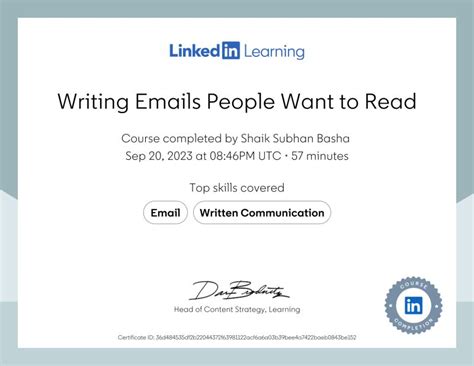 Shaik Subhan Basha On Linkedin Certificate Of Completion
