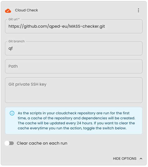Qped Checker Configurator