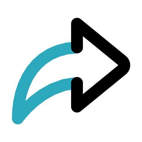 Curve Arrow Right Vector SVG Icon SVG Repo