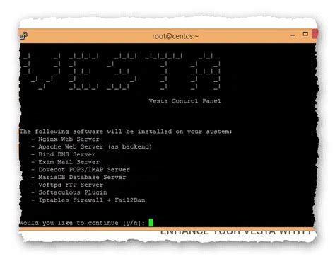 Установка и удаление Vestacp в Centos 7 Блог Андрея Бондаренко