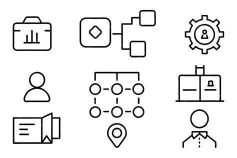Premium Vector Project Management Line Icons Set Project Management