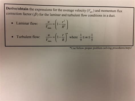 Solved Deriveobtain The Expression For The Average Velocity