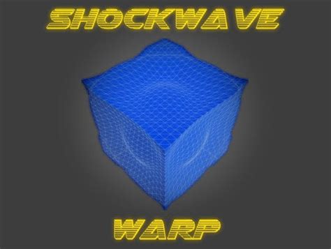 Shockwave Warp A Special Effect Shader That Simulates Shockwaves On The Surface Of An Object