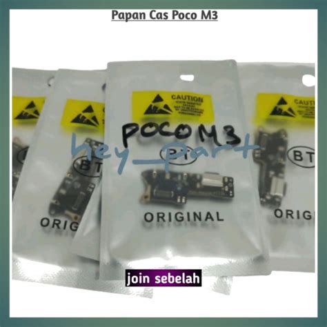 Jual Xiaomi Pocophone Poco M Papan Board Pcb Konektor Conektor Cas Charger Xiaomi Pocophone