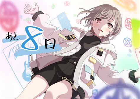 8th Anniversary Countdown 8 Days Tomori Official Art List Bang Dream Bandori Party