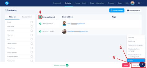 How To Import Or Export A Contact List Help Pages