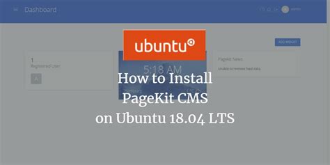 How To Install PageKit CMS On Ubuntu LTS