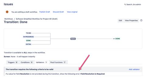 Setting The Accepted State In Jira Align Does Not Synchronize If There Is No Default Resolution