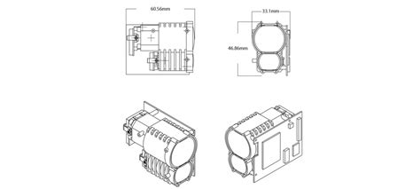 3km Long Range Laser Rangefinder Module Iadiy Photonics