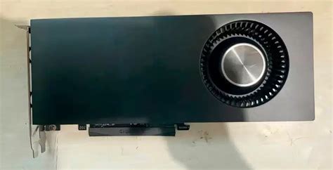 Замечена видеокарта GeForce RTX 4090 с турбинным куллером