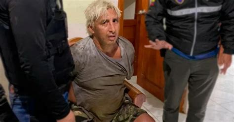 La Policía ecuatoriana recapturó a Fabricio Colón Pico líder de Los Lobos y acusado de tener un