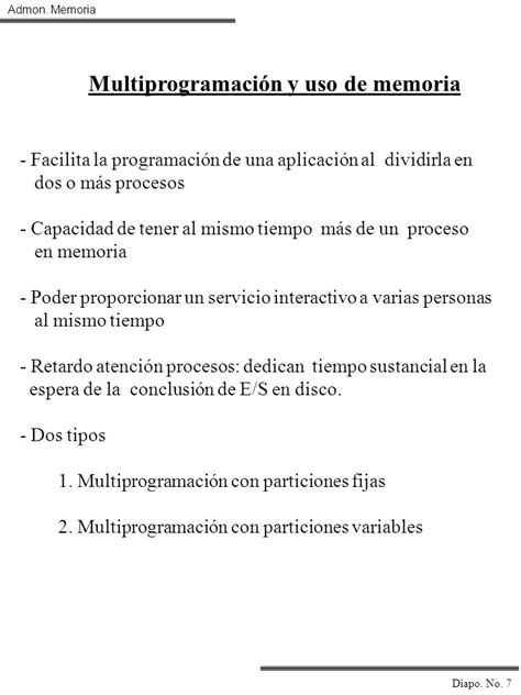 Administración Memoria Ppt Descargar