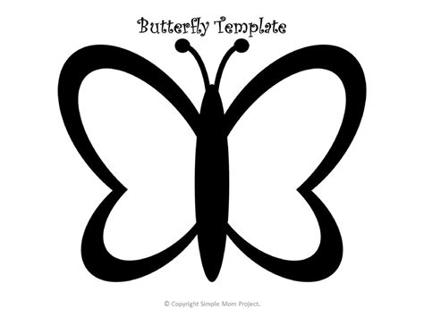 Butterfly Printable Template Printable Free Templates