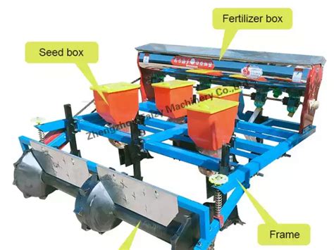 Six Row Peanut Seeder Groundnut Seed Drill