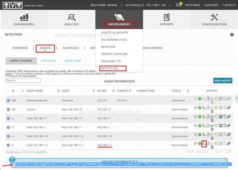 Alienvault Ossec Ids Deployment Hacking Articles