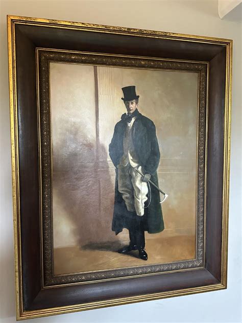 John Singer Sargent Portrait Of Lord Ribblesdale Mutualart