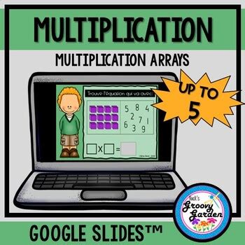Multiplication Arrays Up To Google Slides By GroovyGarden TPT