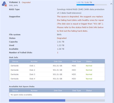 Shr2btrfs Array Degraded After Adding A Disk Answered Questions Xpenology Community