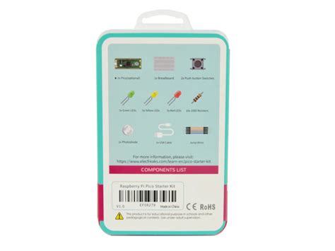 raspberry pi pico starter kit w o pico kiwi electronics
