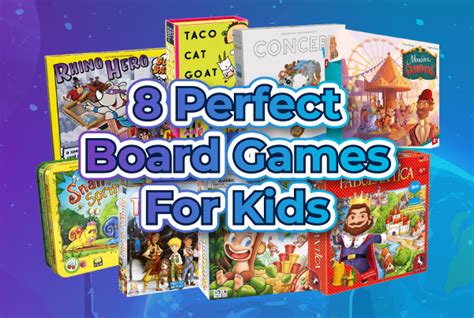 8 Perfect Board Games for Kids – Board Game Supply