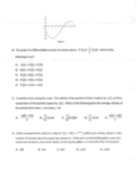 SOLUTION: Definite integrals multiple choice - Studypool