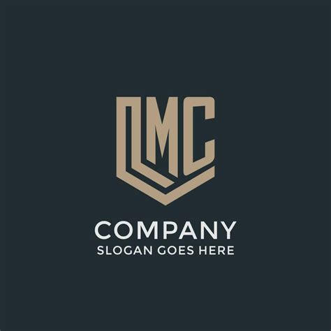 Initial MC Logo Shield Guard Shapes Logo Idea 27519860 Vector Art At Vecteezy