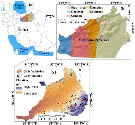 Figure 1 From Spatial Modelling Of Gully Erosion Using Gis And R