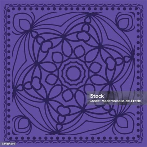 꽃 페이 즐 리 장식는 양탄자 직물 인사말 카드 색칠 공부 전화 상자 인쇄 벡터 일러스트입니다 Byzantine에 대한 스톡 벡터 아트 및 기타 이미지 Istock