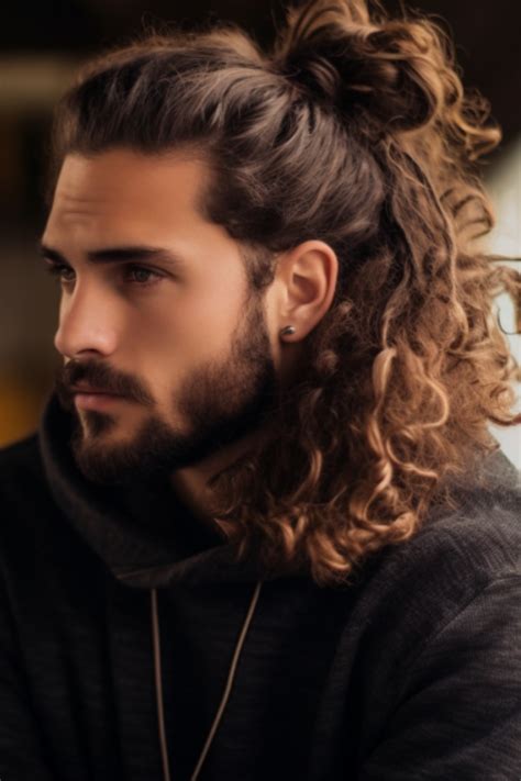 96 Best Curly Hairstyles And Haircuts For Men Long Curly Hair Men